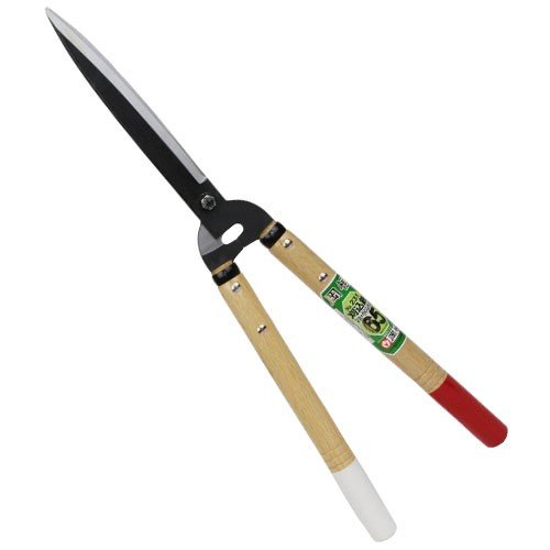 北海道、沖縄、離島への送料はお見積りとなります。鋏を彩る赤と白 　 赤と白、それは岡恒のブランドカラーであり 赤と白は品質のブランドカラーです No217 刈込鋏 60型ショートハンドル 全長535mm重量800g刃長175mm角ボルトOd...