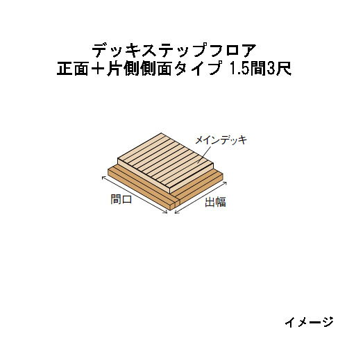 北海道・沖縄・離島への送料は見積になります こちらの商品はデッキ部材販売ページです。 セットページは別になります。■エバーエコウッドIIデッキステップフロア　ナチュラル（N）、ダークブラウン（DB）、ウォームグレー（WG）、ホワイト 品　名...