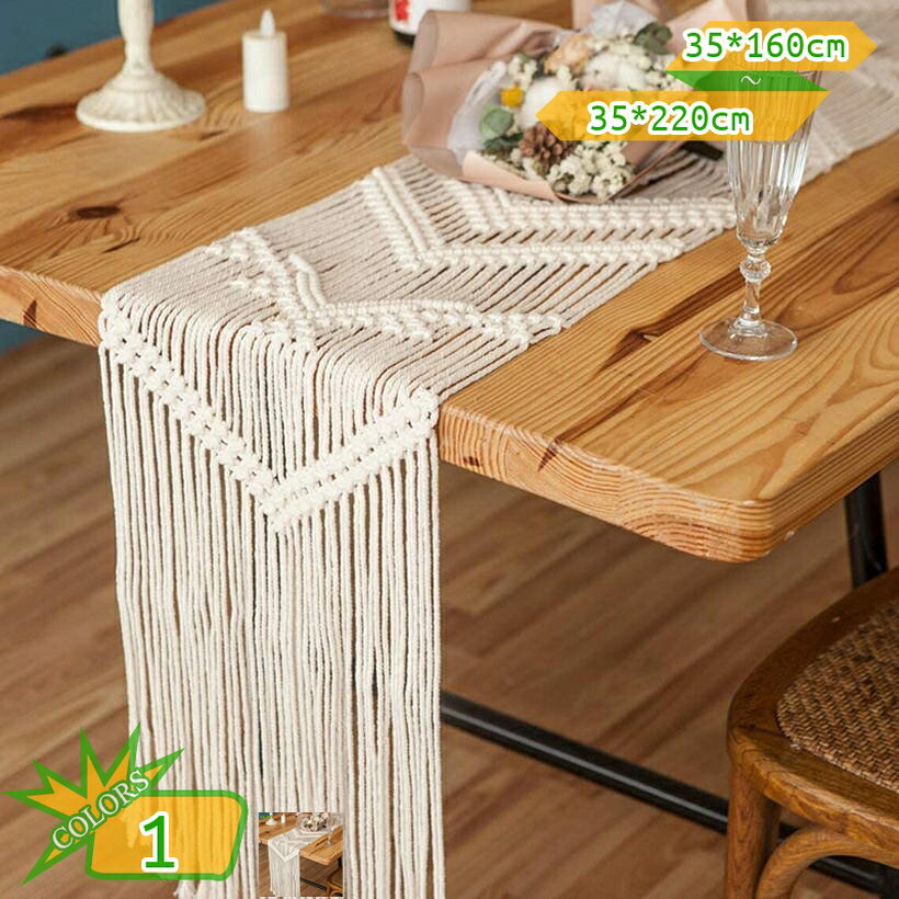 メイン素材：布【サイズ】35*160cm 35*180cm 35*200cm 35*220cm【デコレーション】単独で使用するか、テーブルクロスや布ナプキンと組み合わせて、これらのテーブルランナーで食堂を装飾しましょう。リネンルックのテーブ...