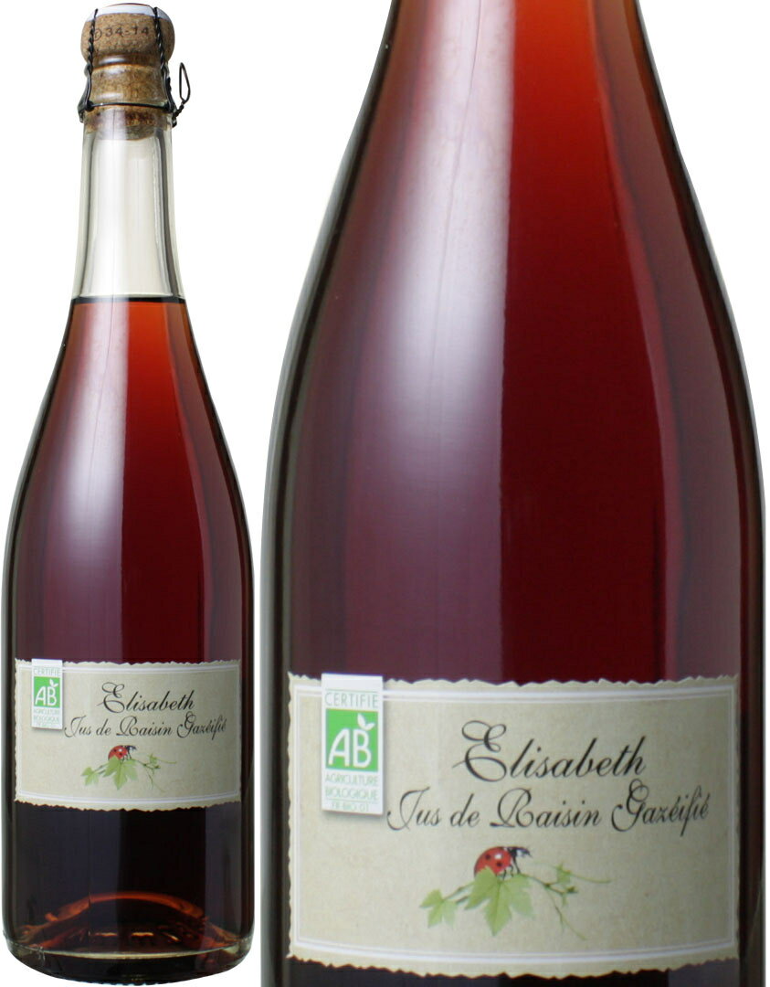 ワイン名Jus de Raisin Gazeifie Rouge / Domaine Elisabethワイン種別赤ブドウ品種メルロー生産者ドメーヌ・エリザベス生産地などフランスその他の地域　原産地呼称ノンアルコールワインその他備考