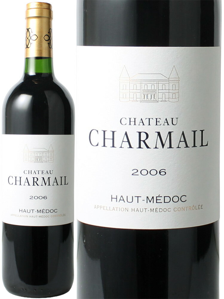 ワイン名Chateau Charmailワイン種別赤ブドウ品種メルロー　カベルネ・ソーヴィニヨン　カベルネ・フラン生産者シャトー・シャルマイユ生産地などボルドー　メドック原産地呼称AOCオー・メドックその他備考パーカー氏曰く、最近の質の高い...