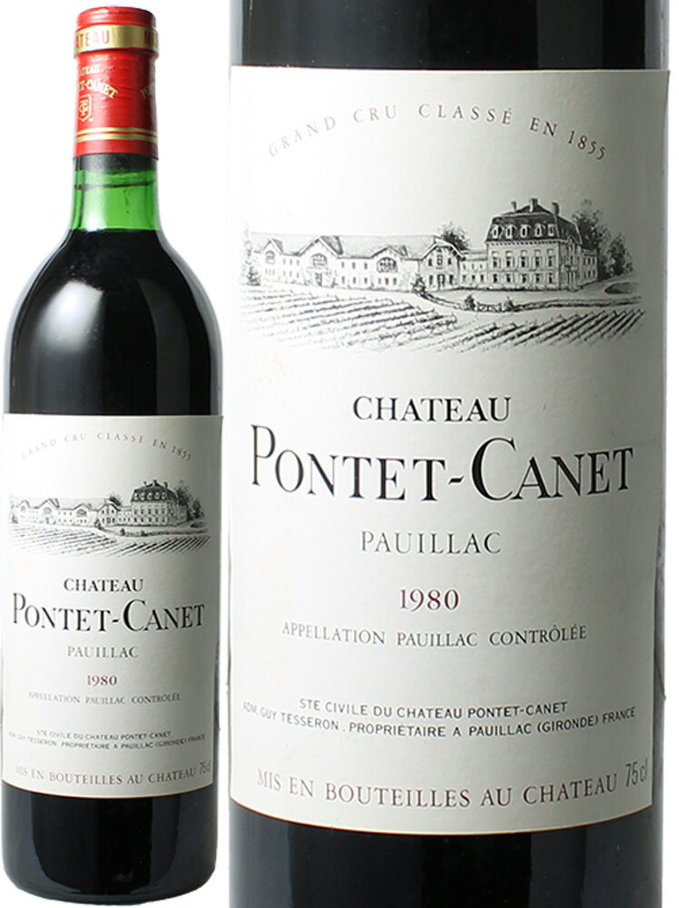 ワイン名Chateau Pontet Canetワイン種別赤ブドウ品種カベルネ・ソーヴィニヨン　メルロー　カベルネ・フラン生産者シャトー・ポンテ・カネ生産地などボルドー　メドック　ポイヤック　原産地呼称AOCポイヤックその他備考メドック格付...