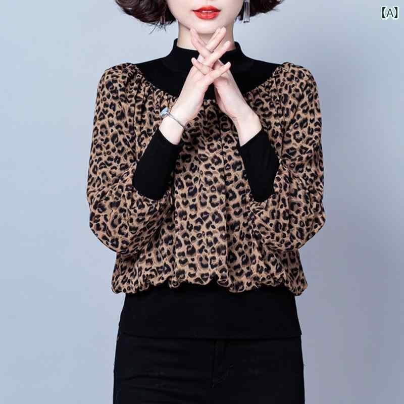 レディース トップス シャツ きれいめ トップス シャツ ブラウス 続々登場 A:ヒョウ柄 B:花柄 C:画像参照 M L XL 2XL 3XL