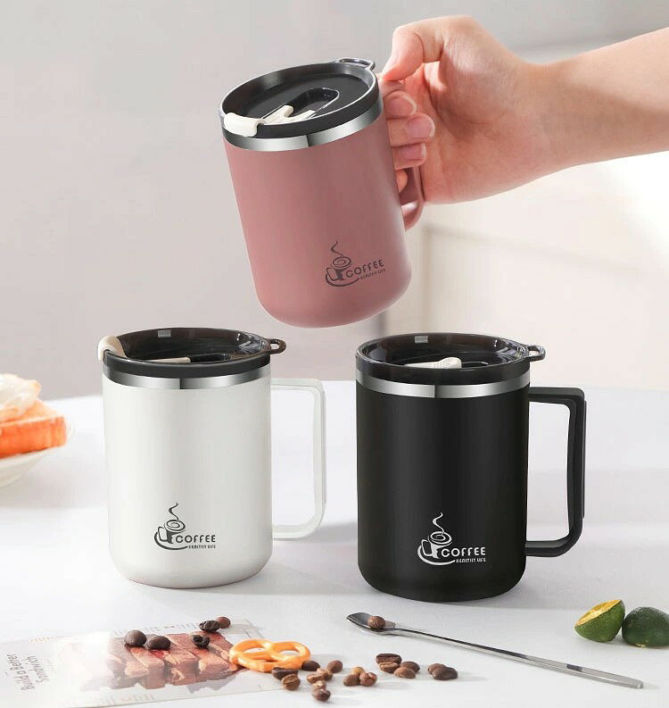 製品説明: 一杯一杯のコーヒーを、最高のひとときでお楽しみください!この304ステンレススチール製コーヒーカップは、漏れ防止設計と美しい外観を兼ね備え、現代の生活に合わせてデザインされています。オフィス、車内、キャンパスなど、いつでもどこで...
