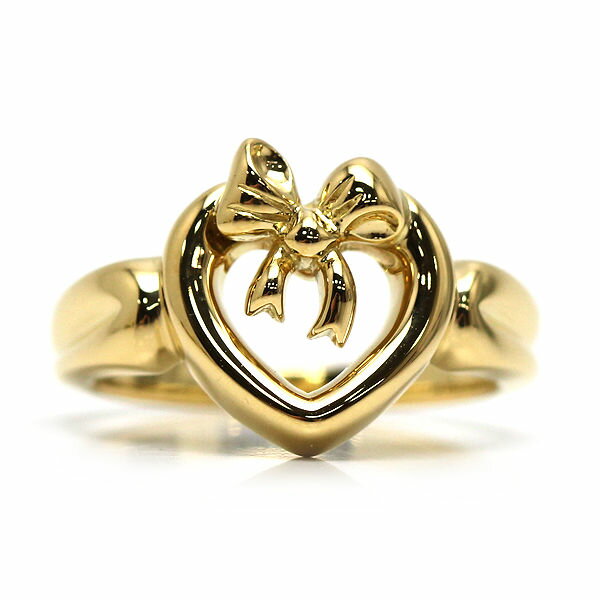 ブランド Tiffany&Co. / ティファニー 商品名 ハートリボンリング 素材 K18 サイズ 6.5号 重さ 約5.0g 付属品 ジュエリー専用のケースにて発送致します。 状態 AAランク コメント 可愛いハートリボンデザインのリン...