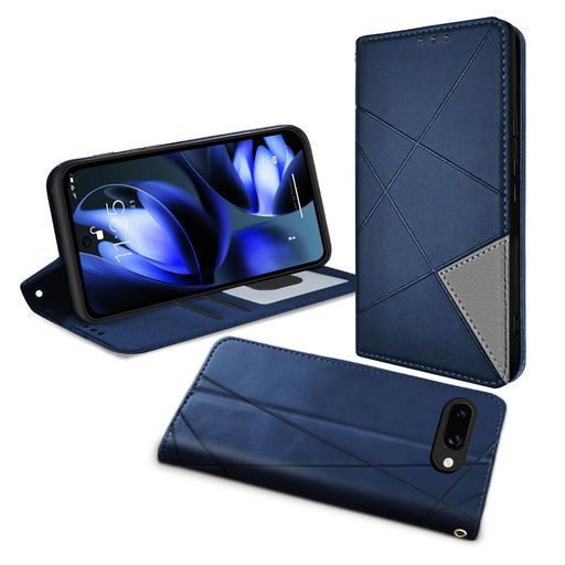 【対応機種】GooglePixel9A用の携帯電話ケース、シンプルでスタイリッシュなデザインは、レジャーだけでなく、ビジネスの人々にも適しています。注:モデルと画面サイズを確認し、ご購入ください 【おサイフ機能付き収納ケース】レザーケースに...