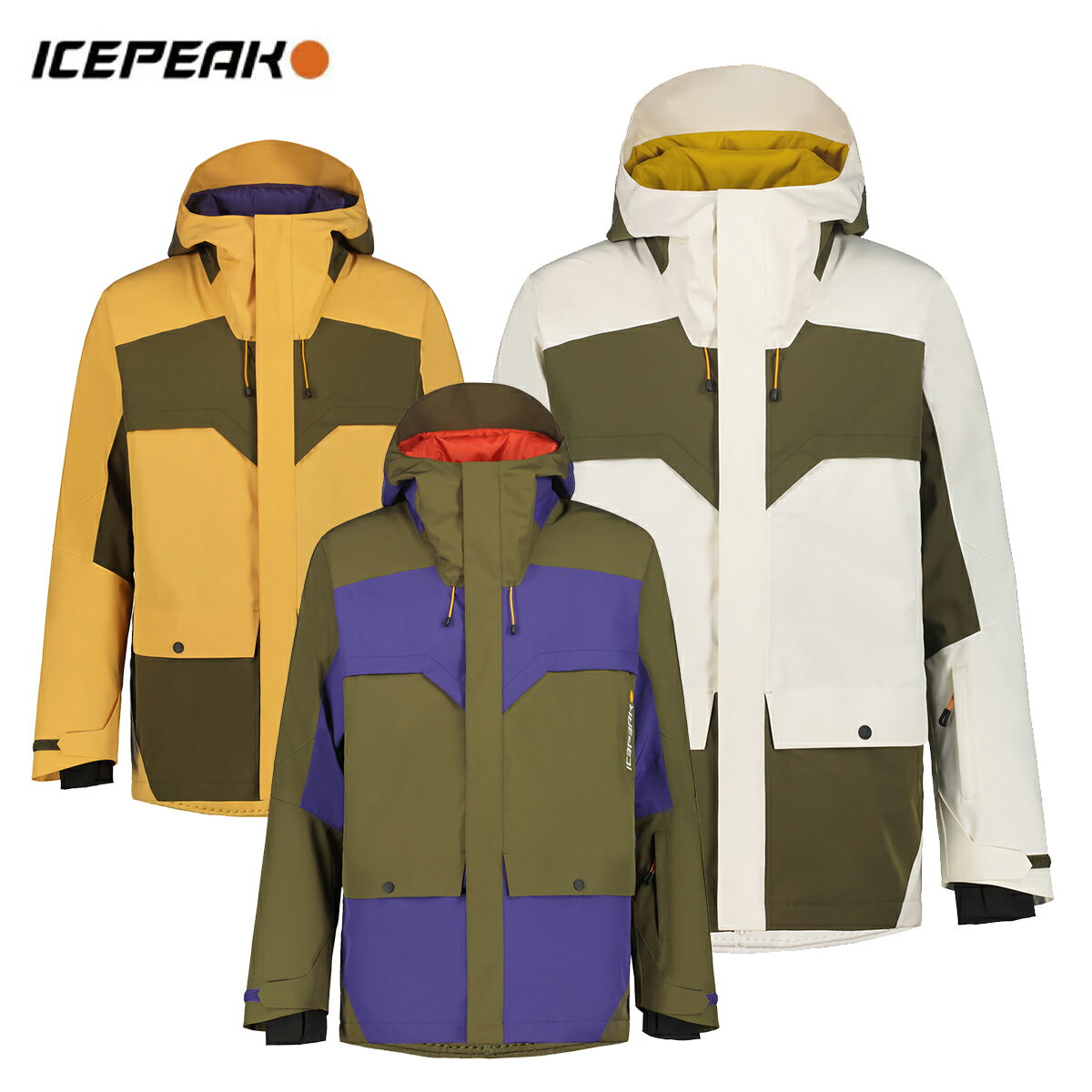 メーカー希望小売価格はメーカーカタログに基づいて掲載しています ICEPEAK アイスピーク スキーウェア アウター ジャケット■856167992ODEM MENオデム・メン耐水圧： 15000mm透湿性： 10000mvp素材Q992:...