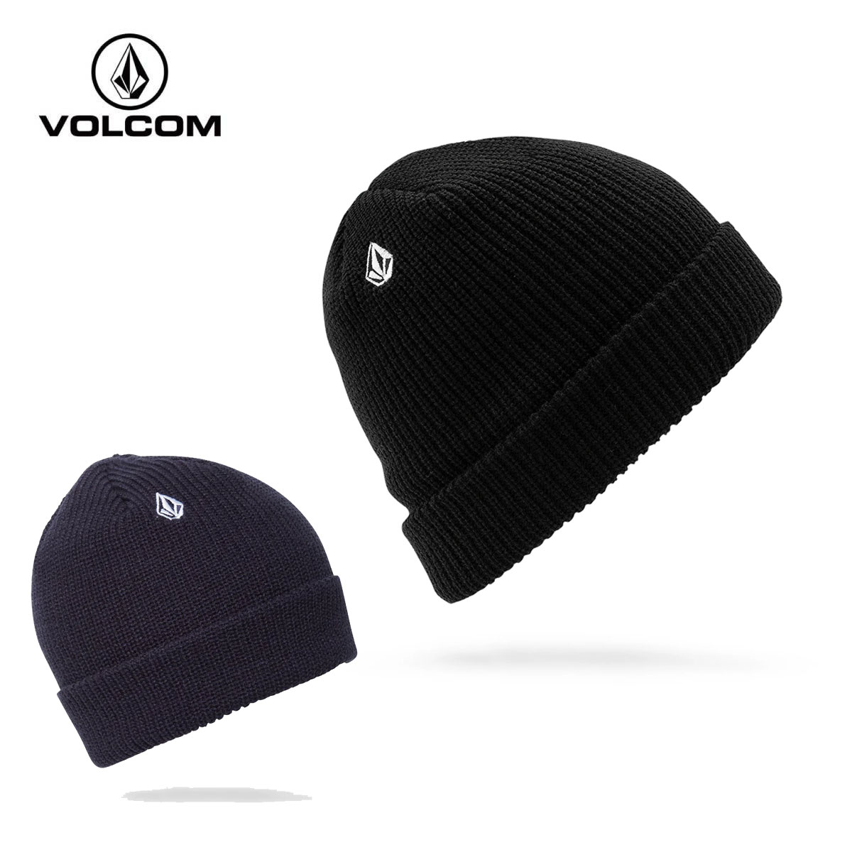 メーカー希望小売価格はメーカーカタログに基づいて掲載しています VOLCOM ヴォルコム スキーニット帽■品番D5832202 FULL STONE BEANIEフル ストーン ビーニー素材・アクリル 100％COLOR・BLK・NVYSI...