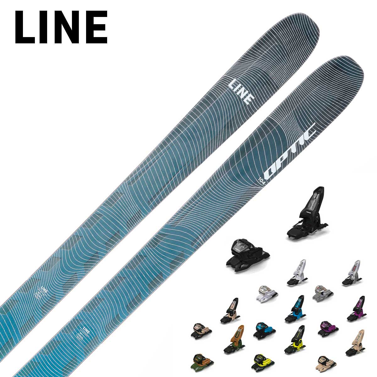 メーカー希望小売価格はメーカーカタログに基づいて掲載していますLINE ライン スキー板■OPTIC 104 オプティック 104■159cm R：( 13.0 m)サイドカット：( 132/104/123 mm)■166cm R：( 14...