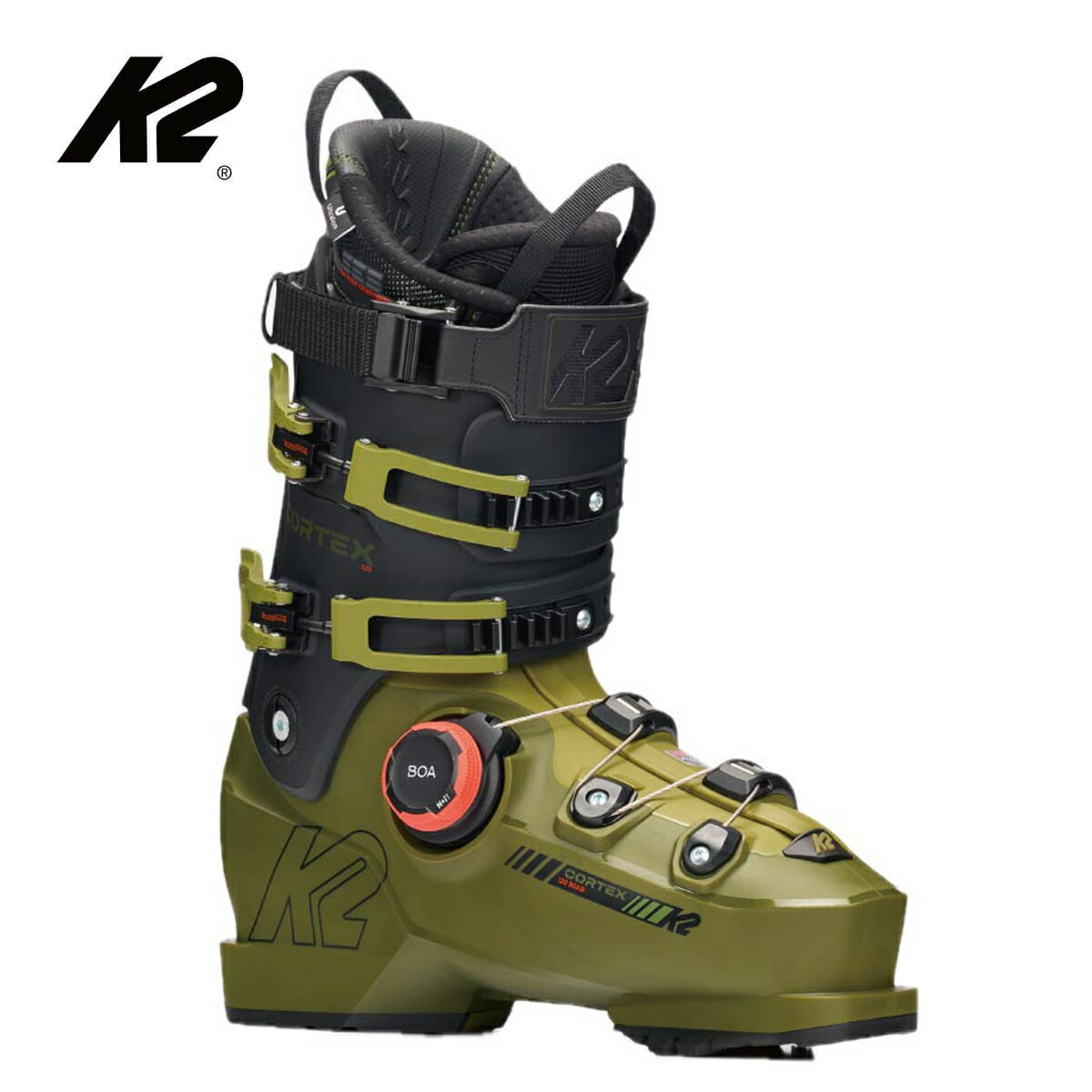 メーカー希望小売価格はメーカーカタログに基づいて掲載しています K2 ケーツー スキーブーツ■CORTEX 120 BOA(R) コルテックス 120 ボア(R)フレックス（硬さ）：120ラスト（幅）：96-98mmSIZE・24.5 - ...