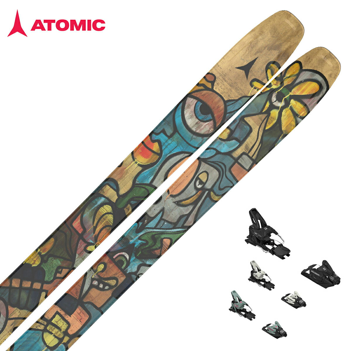 メーカー希望小売価格はメーカーカタログに基づいて掲載していますATOMIC アトミック スキー板■Bent Chetler 120 ベント チェトラー 120■176cm R：( 18.0 m)サイドカット：( 142/120/133 mm...