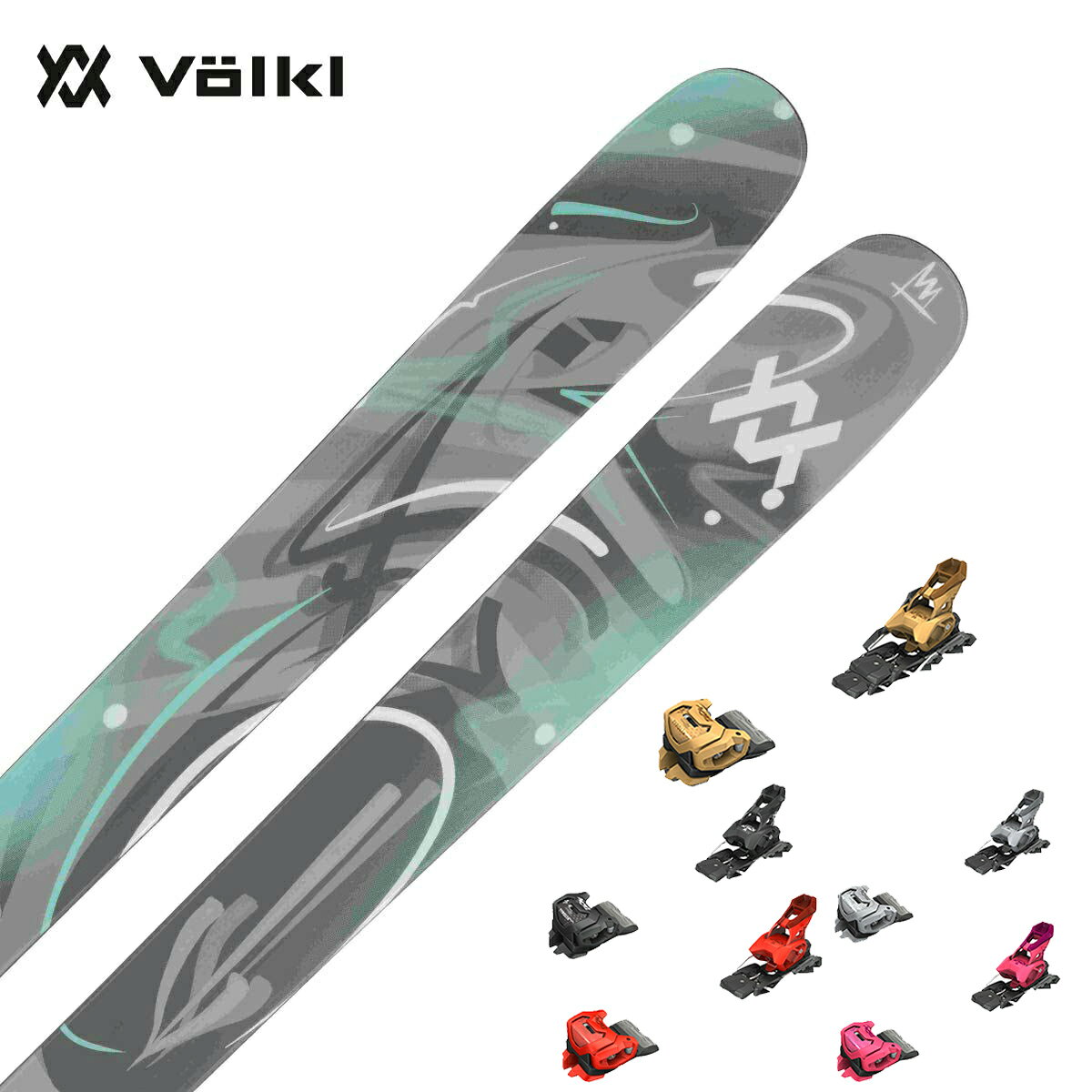 メーカー希望小売価格はメーカーカタログに基づいて掲載していますVOLKL フォルクル スキー板■REVOLT 104　レボルト 104■172cm R1/R2/R3：( 21.9/16.9/19.4 m)サイドカット：( 132/104/1...