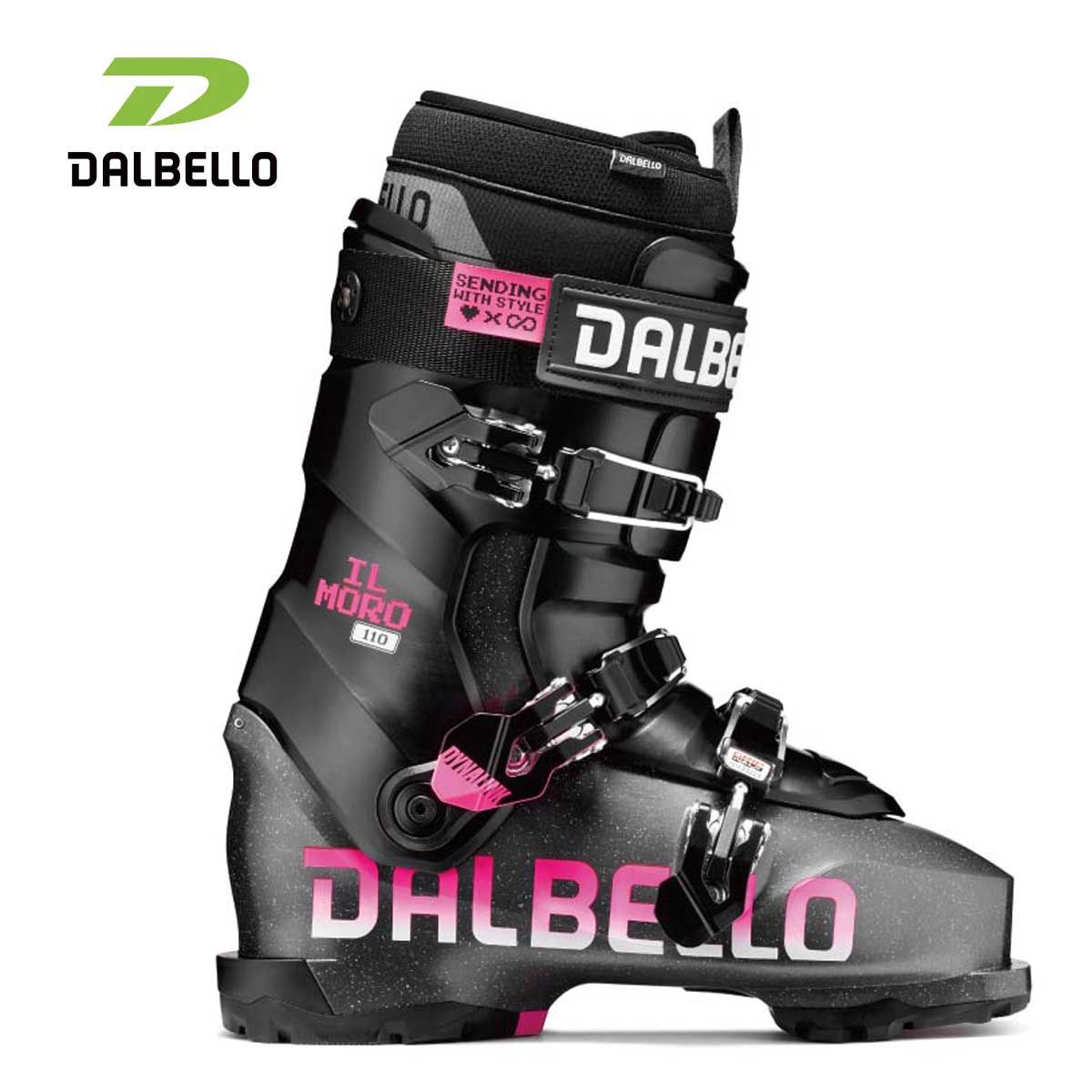 DALBELLO ダルベロ スキーブーツ■ D2609002 IL MORO 110 3DWRAPフレックス（硬さ）：110ラスト（幅）：99mmCOLOR・GRANITE BLACK/BLACKSIZE・24.5cm、25.5cm、26....
