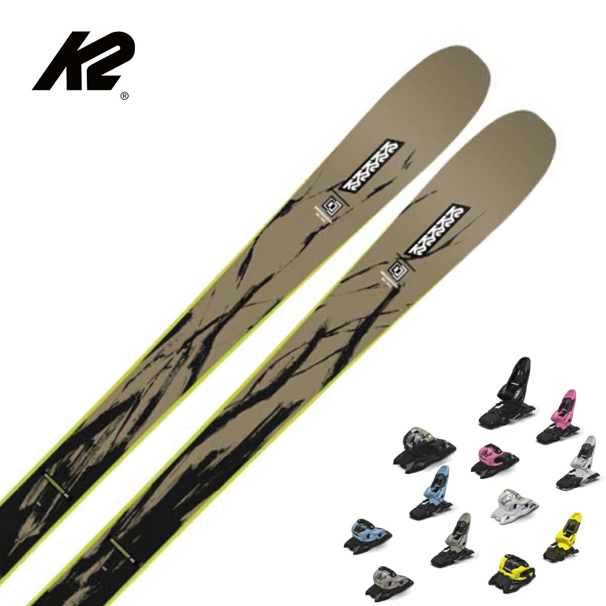 K2 ケーツー スキー板■MINDBENDER 96　マインドベンダー 96■168cm R：( - m)サイドカット：( 135/96/123 mm)■173cm R：( - m)サイドカット：( 135/96/123 mm)■178cm...