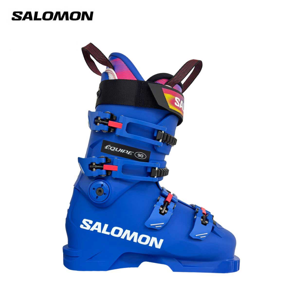 SALOMON サロモン スキーブーツ■EQUIPE 90 エキップ 90フレックス（硬さ）：90ラスト（幅）：92mmCOLOR・Race Blue/White/Equipe RedSIZE・22.5cm、23.5cm、24.5cm、25...