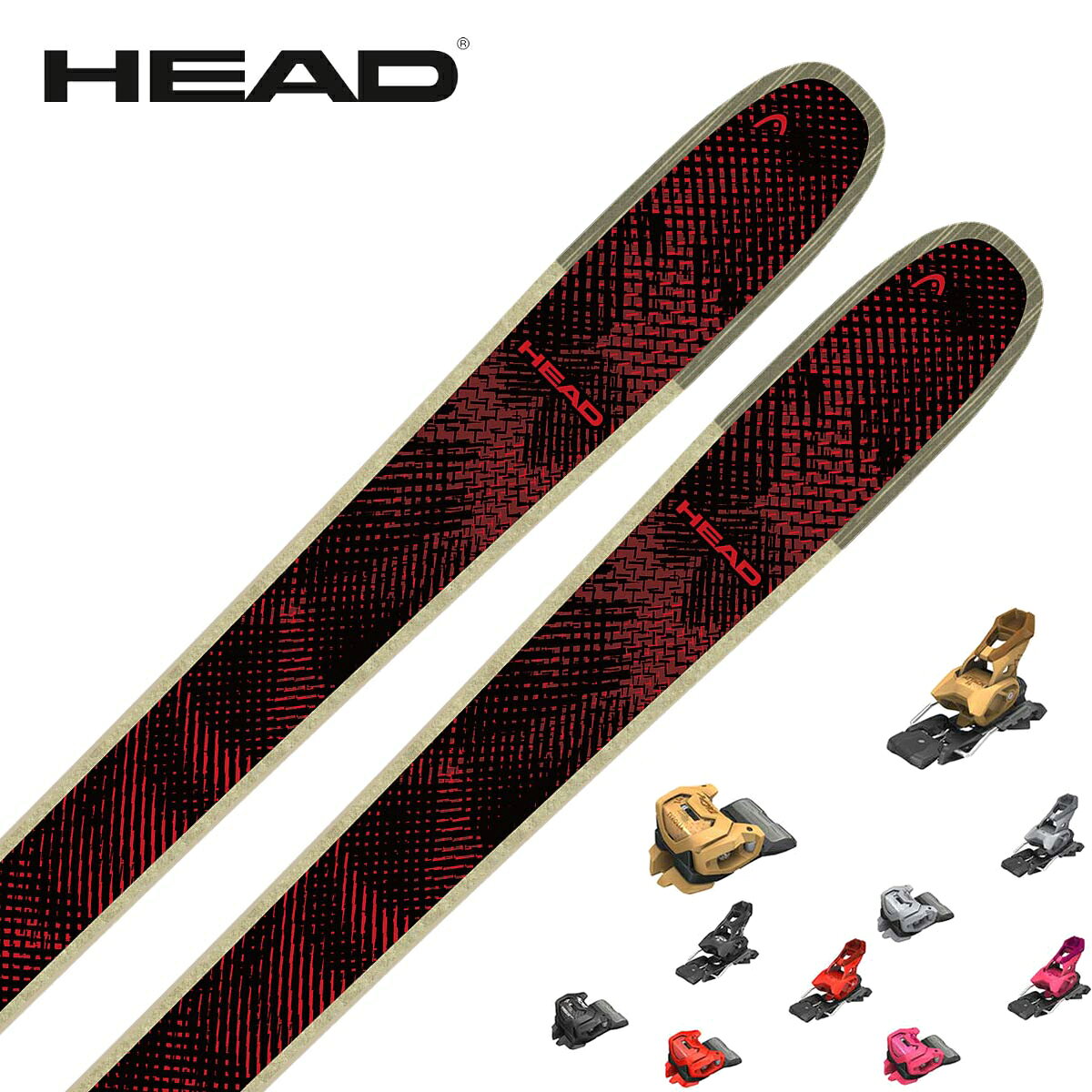 HEAD ヘッド スキー板■KORE 100 Ti　コア 100 Ti■163cm R：( 14.0 m)サイドカット：( 130/98/120 mm)■170cm R：( 15.6 m)サイドカット：( 132/99/121 mm)■17...