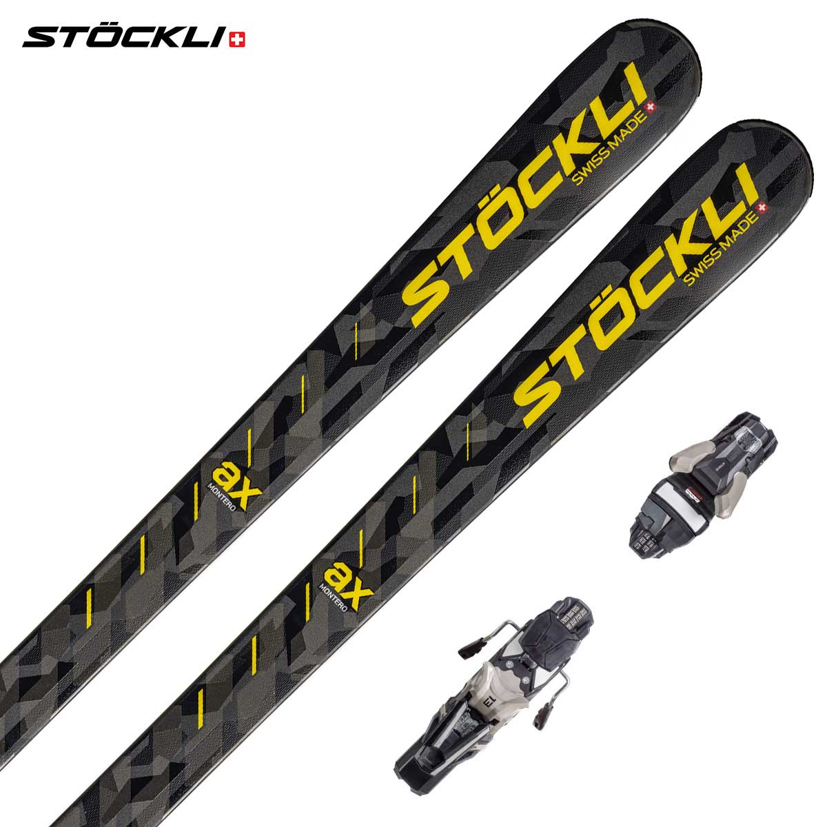 STOCKLI ストックリー スキー板■MONTERO AX モンテロ AX■163cm　R：( 13.5 m)サイドカット：( 123/80/112 mm)■168cm　R：( 14.5 m)サイドカット：( 123/80/112 mm)...