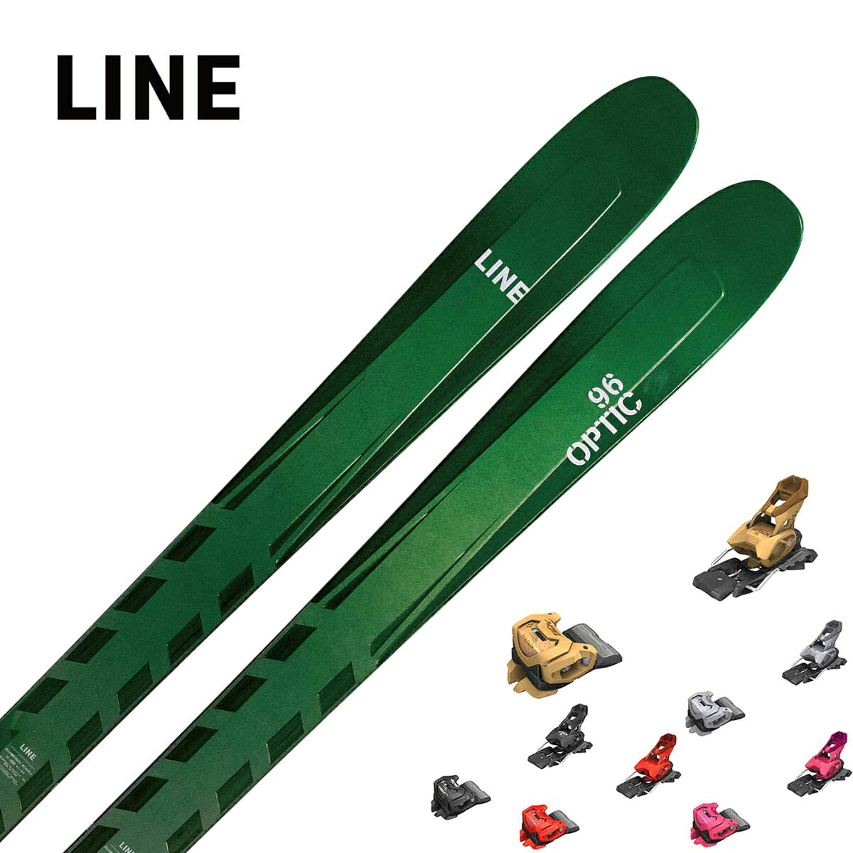 LINE ライン スキー板■OPTIC 96オプティック 96■156cm R：( - m)サイドカット：(129/96/111 mm)■163cm R：( - m)サイドカット：(129/96/111 mm)■170cm R：( - m)...