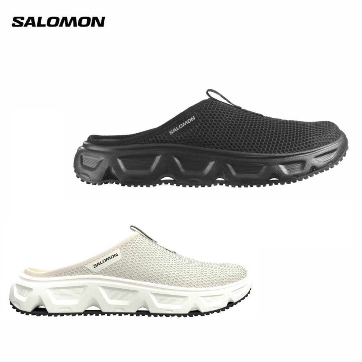 メーカー希望小売価格はメーカーカタログに基づいて掲載しています SALOMON サロモン スポーツシューズ サンダル スリッポン■REELAX SLIDE 6.0 WCOLOR・Black / Black / Alloy・VANILLA I...