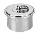 仕様JCW-204 ●ゴムの磨耗による枠への食い込み防止するツバ付ゴム共栓です。 ●共栓を外す時に水圧の掛かりにくいW共栓仕様です。 (呼び40はシングル共栓) ●「くさり」M-CHを用意しております。(別売) ●埋め込み取付型です。 ●d...