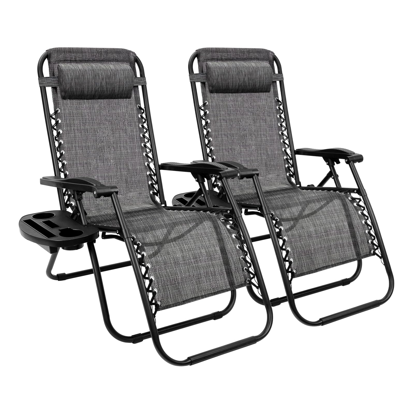 ? 超耐荷材質：高品質の炭素鋼材質、強度が十分です。耐荷重（静止荷重）は余裕の約121kgです。ゼログラビティーアウトドアチェアはストレスフリーの無重量感覚で最大限のリラクゼーションを実現します。? 組立不要と持ち運びに便利：お客様が組み立...
