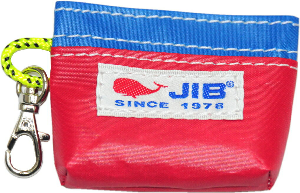 日本製 ●ギフト対応 ■JIBコインケース　CC JIBロゴタグ付きのコインケースです。マジックテープで開閉。 小銭はもちろん、ピアスやヘアピンを入れたり、ピルケースとしても便利です。 小さなナスカン付きなので、ダッフルのファスナーに取り付...