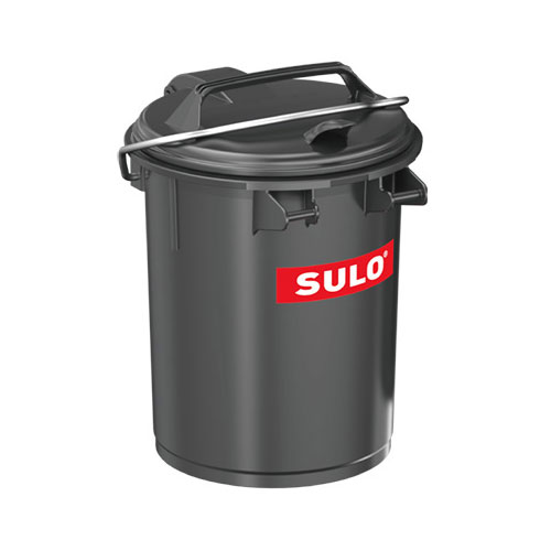 ●容量：35L●カラー：グレー●サイズ：W410×D445×H535mm●自重：2.4kg●材質：本体＝高密度ポリエチレン　固定フック＝アルミニウム●生産国：ドイツ●45Lゴミ袋を入れておいて、一杯になったらそのままゴミ出しができます。●蓋...
