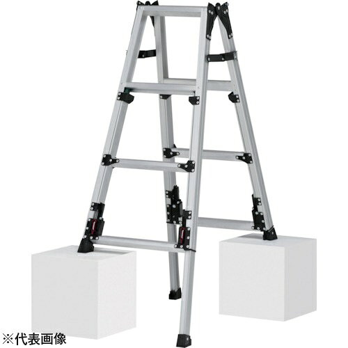 【特長】●かがまずに伸縮脚を操作できる上部操作式です。●最大段差が約31cmまで対応できます。●アルマイト加工(支柱のみ)により耐食性が高く、汚れに強くなりました。【用途】●段差がある場所にて使用できます。【仕様】●最大使用質量(kg):1...