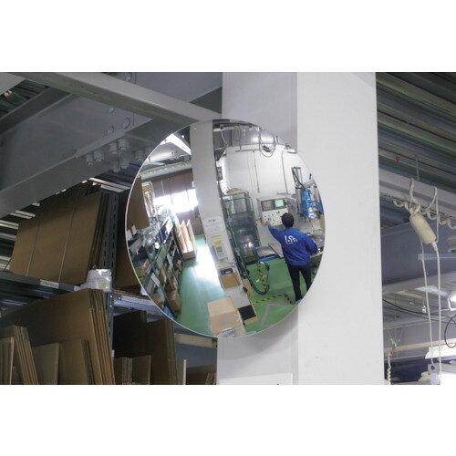 【特長】●見た目も構造もシンプルなデザインの円形ミラーです。●フレキシブルアーム（MF28:200mm、MF44・60:250mm）で角度調整が可能です。●超軽量です。【用途】●安全、防犯、効率アップ用ミラーに。【仕様】●幅(mm)：600...