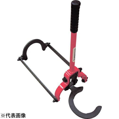 【特長】●取り付け・取り外しが簡単でスピーディーです。●狭い場所や溝の中でも作業OKです。【用途】●塩ビ管（Oリングタイプも可）の差し込み、圧入に。【仕様】●適合パイプ外径(mm)：165●全高(mm)：705●全長(mm)：610●横幅(...