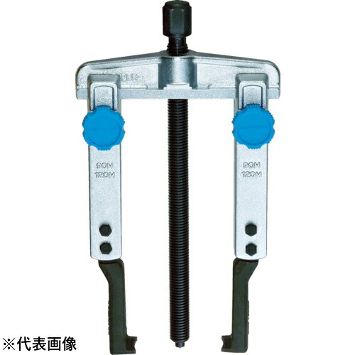 【特長】●ギヤ・プーリ、ベアリング引き抜き専用工具です。●薄爪型・ロング爪タイプです。●爪が平行にスライドするため狭所作業に威力を発揮します。●爪をセットし直すだけで外掛と内掛の両方に対応できます。【用途】ー【仕様】●アム本数：2●適合プリ...