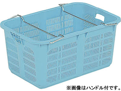 外寸(mm)：W720×D475×H338内寸(mm)：W665×D425×H329有効内寸(mm)：W614×D375×H292容量：82.2リットルカラー：ライトブルー底面形状：OG材質：PP圧縮荷重：3.72kN(380kgf)オプシ...