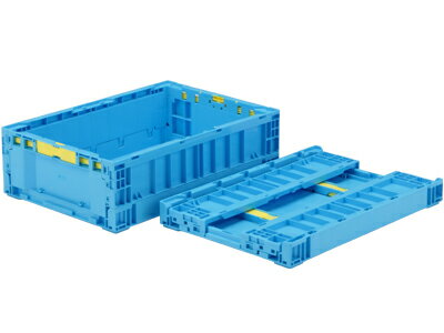 外寸(mm)：W560×D386×H171(62)内寸(mm)：W520×D352×H161有効内寸(mm)：W520×D352×H153容量：29.5リットルカラー：ブルー底面形状：SB(斜) 水抜き孔有材質：PP圧縮荷重：22.8kN(...