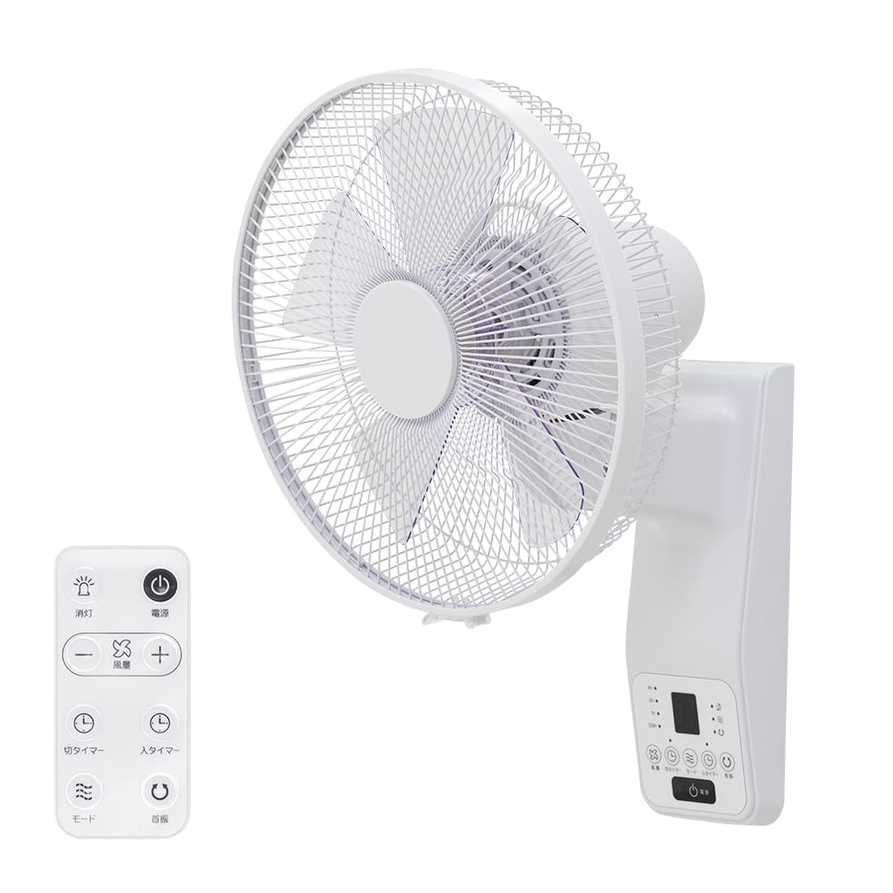 ・定格電圧/定格周波数:100V 50/60Hz ・消費電力:約32/37W ・羽根:5枚(透明) 30cm ・羽根材質:AS ・フラットガード:ホワイト ・風量調整:3段階 ・首振り:90度下向き可能 ・タイマー:入/切タイマー 0.5~...