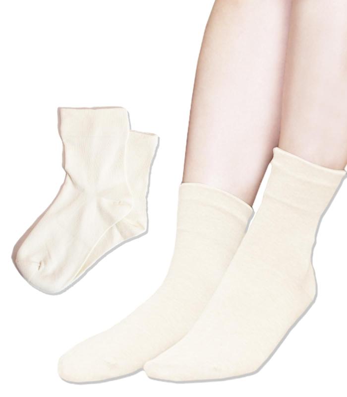 [Chica Hurra] レディースソックス 靴下 クルー丈 日本製 23-25cm 同色 2足セット 口ゴム無し【内容】日本製 口ゴム無しクルー丈ソックス 同色2足セット【カラー】アイボリー ベージュ グレー チャコールグレー ネイビー...