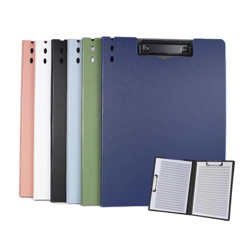 BEYOURCHOI バインダー A4 2つ折り クリップボード バインダー a4 ルーズリーフ バインダー A4/A3適用 クリップボード プレゼント ギフト 贈り物 PU ファイル 文房具 バインダー 事務用品 現場仕事