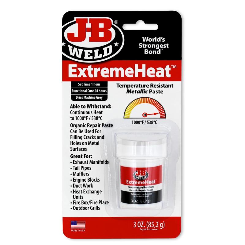 j-b溶接37901 3オンスExtreme熱温度耐性メタリック貼り付け 8-Pack 37901Jb Weld Extreme Heat:高温環境で1200°F / 537°Cの鉄、鋼、金属の修理用に配合されています。 不燃性、溶剤や揮発...