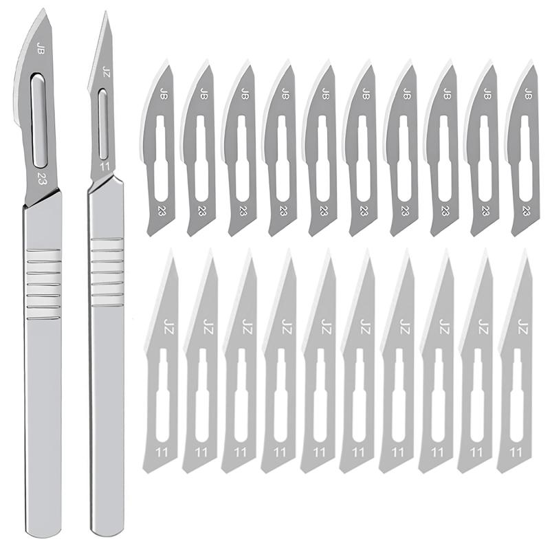 AAGWW 工業用メス 刃 炭素鋼外科用母刃 彫刻 手彫り 解剖など