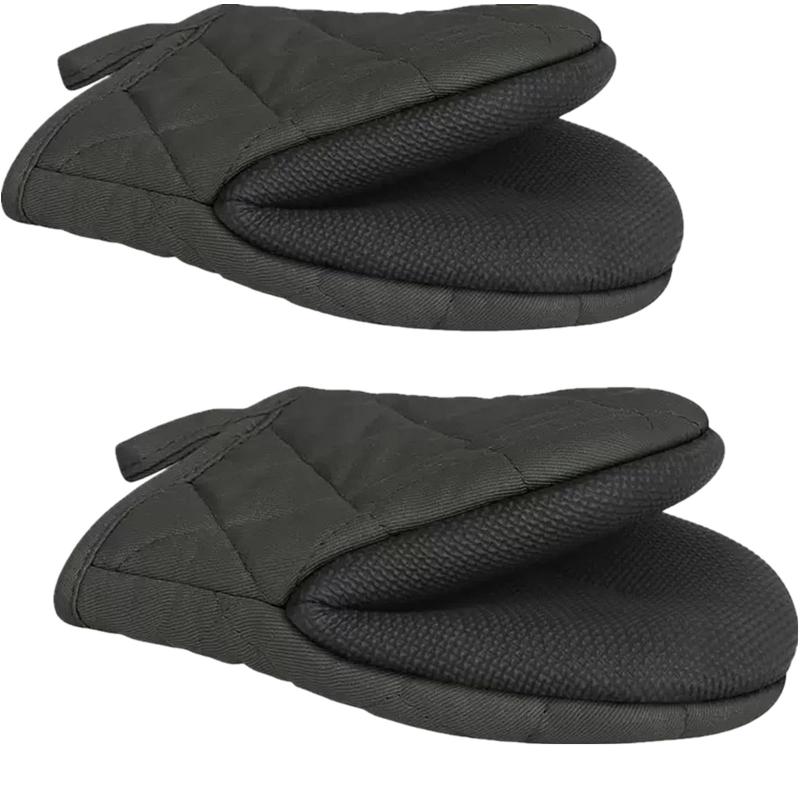 オーブンミトン 耐熱ミトン 鍋つかみ 耐熱グローブ 2枚セット オーブングローブ500℃耐熱 やけど防止 滑り止め 汚れが目立たず 耐久性 電子レンジ オーブンレンジ ケーキを焼く 鍋料理 ホー【耐熱性】– オーブンミトン 耐久性のあるネオ...