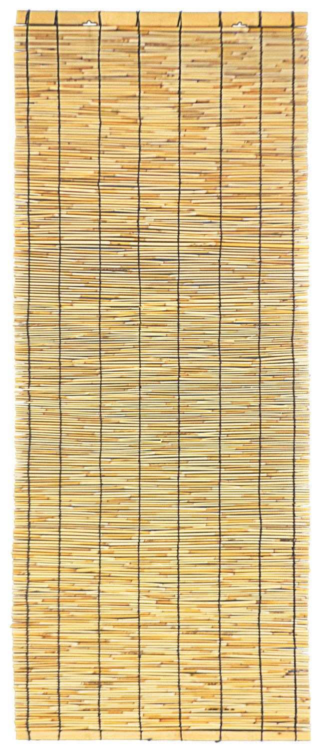 ・サイズ:幅45×高さ110cm ・素材・材質:本体=よし、上下桟=竹、編糸=綿糸 ・生産国:中国