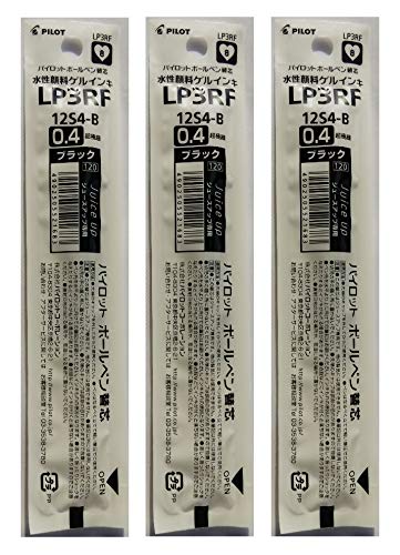 ・インキ色:黒 ・ペン先:超極細0.4mmボール ・サイズ:全長111mm / 最大径6mm ・スタイル:ゲルインク ・入数:3本組み