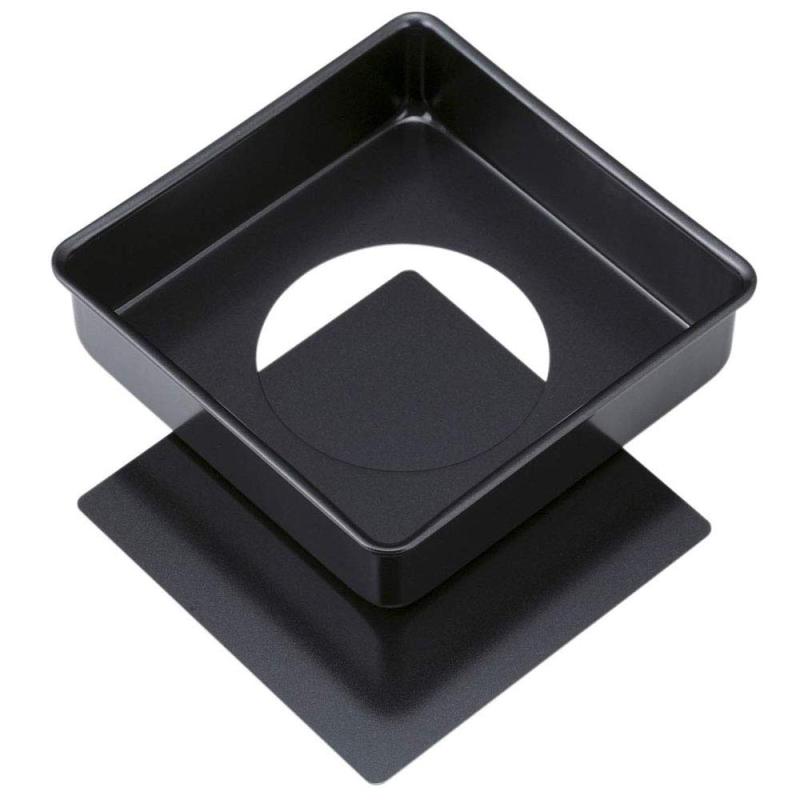 貝印 KAI ケーキ型 Kai House Select スクエア 底取式 15cm DL6118【かんたん すぐできる オリジナルスイーツをつくろう】型ばなれもしやすく、きれいに作れる後片付けラクラクの底取タイプ自分だけのオリジナルケーキ...