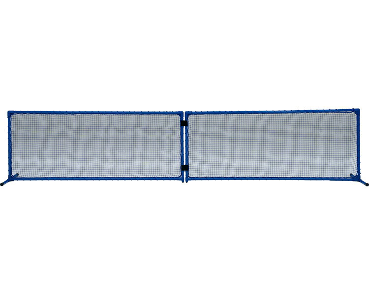 【商品の仕様】●サイズ／幅400×奥行50×高さ80cm●重さ／6.1kg●材質／スチール入り非塩ビ樹脂コートパイプ（直径28mm）、ネット：ポリエチレン440T/36本（2.5cm目）●付属品／連結ジョイント2個●屋内外兼用●要組立【商品...