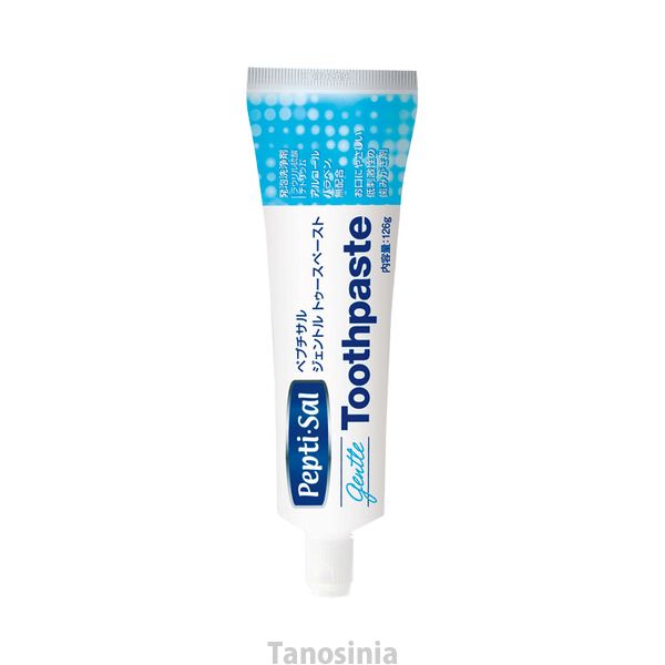 ・お口にやさしい低刺激性の歯みがき剤。・発泡洗浄剤無配合でお口にやさしい。・ラウリル硫酸ナトリウムが無配合でやさしい歯みがき剤。●成分／ソルビトール、グリセリン、ピロリン酸、シリカ、キシリトール、イソセテス-20、セルロースガム、香料、乳酸...