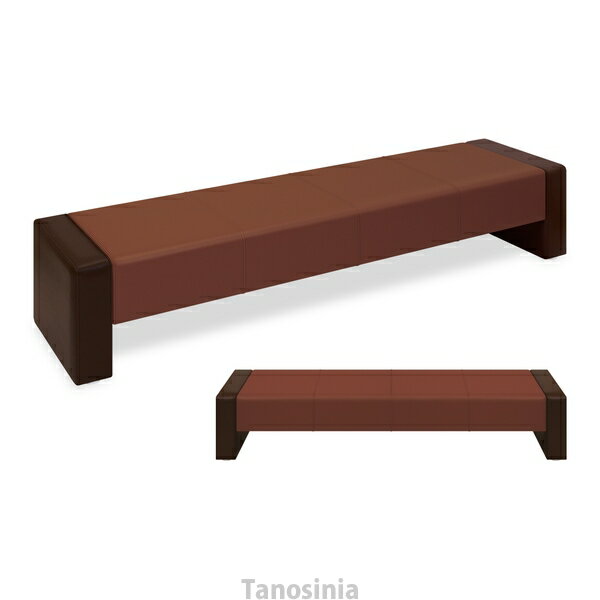 【高田ベッド SNピース　TB-833-03の仕様】■立ちあがりやすく脚元の清掃が容易で衛生的な背無し用ソファー。■複数名が座るときの目安として重宝するシームライン縫製を採用。●クッション厚：3.5cm（座面） ●重量：約22kg（長さ18...