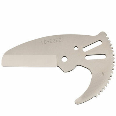 ●製品サイズ/縦:158mm横:106mm高さ:4mm●製品重量:110g●パッケージサイズ/縦:200mm横:120mm高さ:6mm●パッケージ重量:113g●生産国:日本●材質:鉄●VC-0363(切断可能管外径〜63mm)用の替刃です...