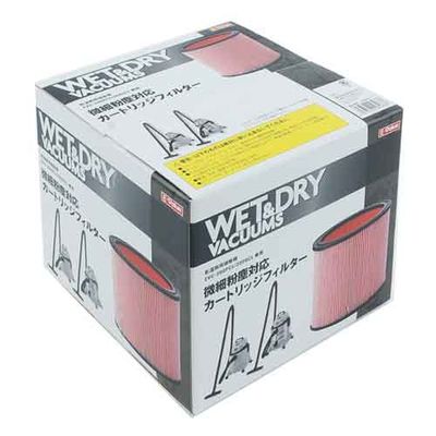 ●乾湿両用掃除機EVC200CL専用パーツです。●【用途】●乾湿両用掃除機EVC200CL用カートリッジフィルター。●【機能・特徴】●乾燥したゴミの吸引時のフィルター（微細な粉塵対応）です。●【仕様】●適合機種：E−Value乾湿両用掃除機...