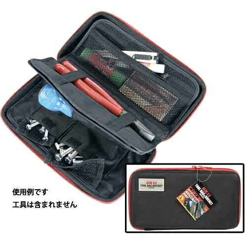 ●商品コード:4977292118002●JANコード:4977292118002●ブランド名:SK11●商品名:ツールケース L●規格:L W255XH130●【商品サイズ】幅255×高さ130×奥行50mm 重量495g●カッター・ハサ...