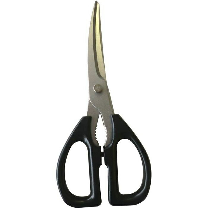 ●刃先を浮かせておけるキッチン鋏です。●刃先がテーブルに触れず衛生的です。●内容量:1丁●材質:本体:ステンレス特殊鋼 ハンドル:耐熱ABS樹脂●製品サイズ(長さ×高さ×幅mm):260×15×90●製品重量g:94●用途:肉、昆布きざみ等...