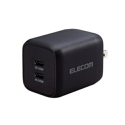 ●USB Type-C(TM)(USB-C(TM))ポートを2ポート搭載し対応するスマートフォン、タブレット、ノートパソコンなどを充電できる、GaN(窒化ガリウム)を採用し小型で軽量なUSB AC充電器です。●※USB Power Deli...